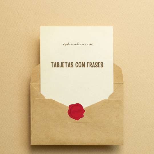 Tarjetas con frases bonitas y positivas para regalo -Originales 2023